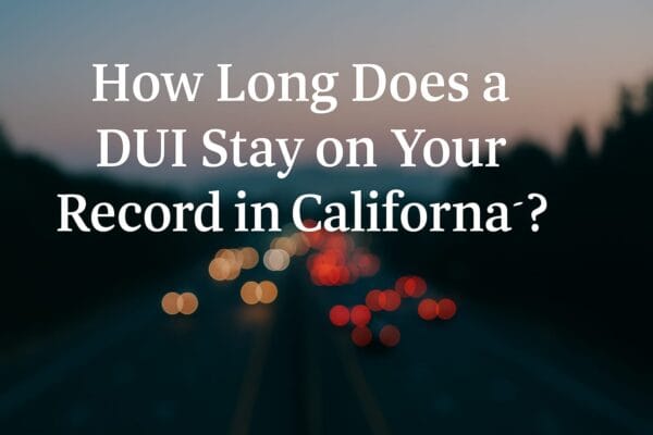 DUI Cases - Title 17 Violations DUI Defense